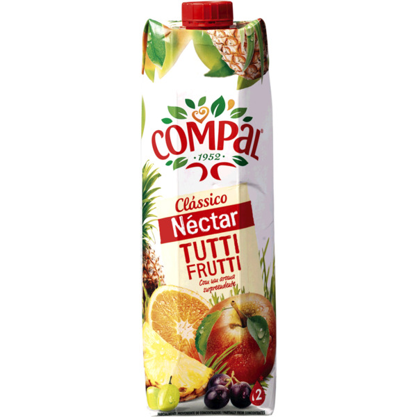 Compal Clássico Néctar de Tutti Frutti embalagem 1 L-El Corte Inglés ...