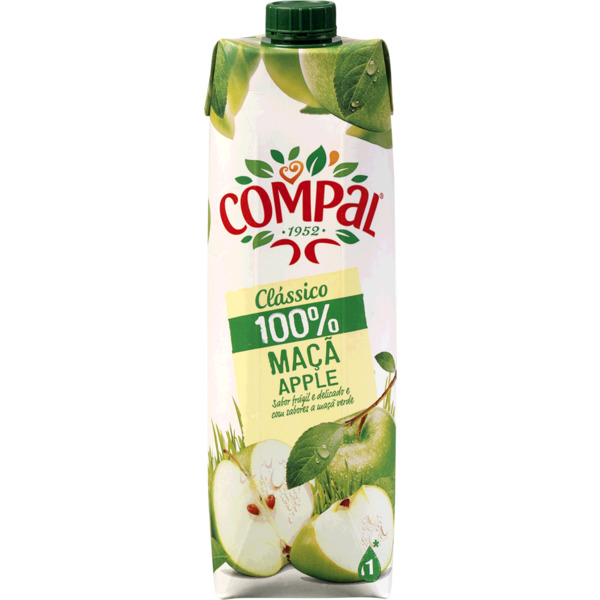 Compal Fresh 100% Sumo de Maçã embalagem 1 L-El Corte Inglés ...