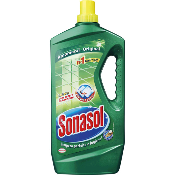 Sonasol Detergente Líquido Amoniacal para o Chão 1300 ml-El Corte ...
